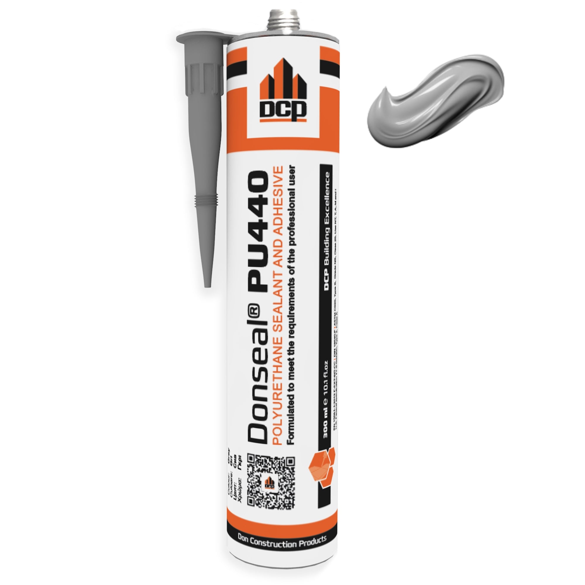 Polyurethane caulk Donseal PU440 Grey - 10.1 ﬂ.oz. – Don Construction ...
